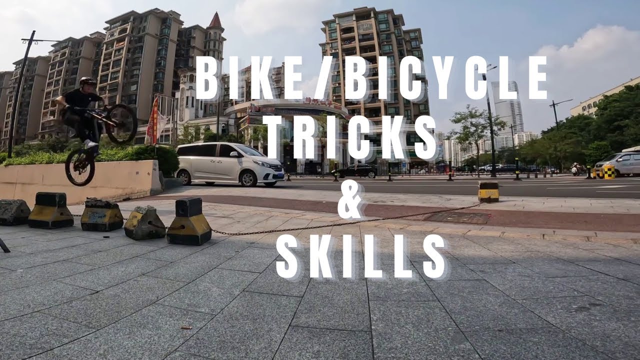 Some Bike/Bicycle Tricks and Skills To Show You - YouTube