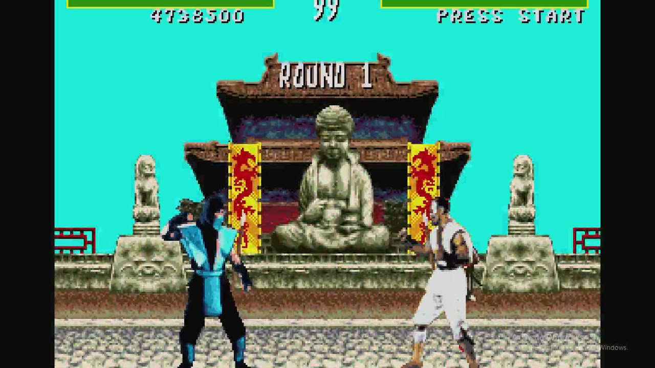 Mortal Kombat (Genesis) Sub-Zero Playthrough - YouTube