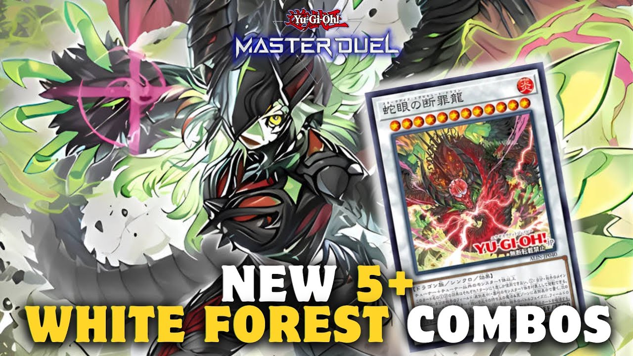 NEW WHITE FOREST AZAMINA COMBOS | EASY GUIDE & DECKLIST | Yu-Gi-Oh ...