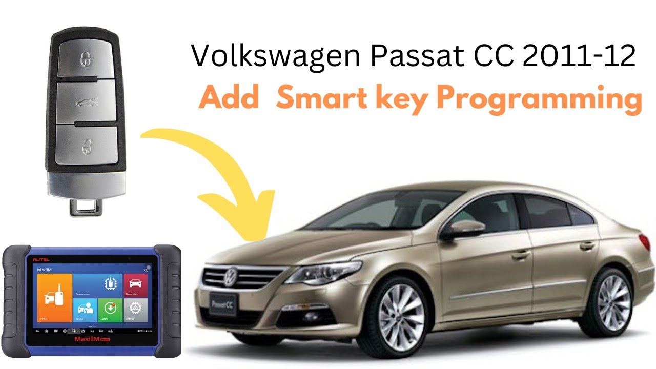 Volkswagen Passat CC 2009-2015 | Semi-smart Key | Programming Steps ...