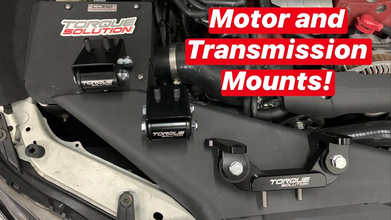 Motor and Transmission Mounts Install by WRXperts! (Torque Solution ...