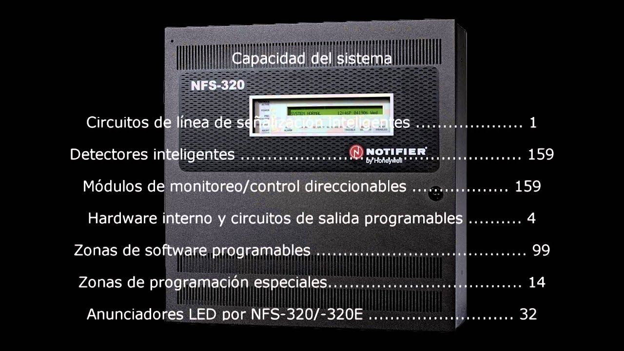 Notifier Nfs 320 Notifier NFS-320 Fire alarm control panel. CPU – RYBB ...