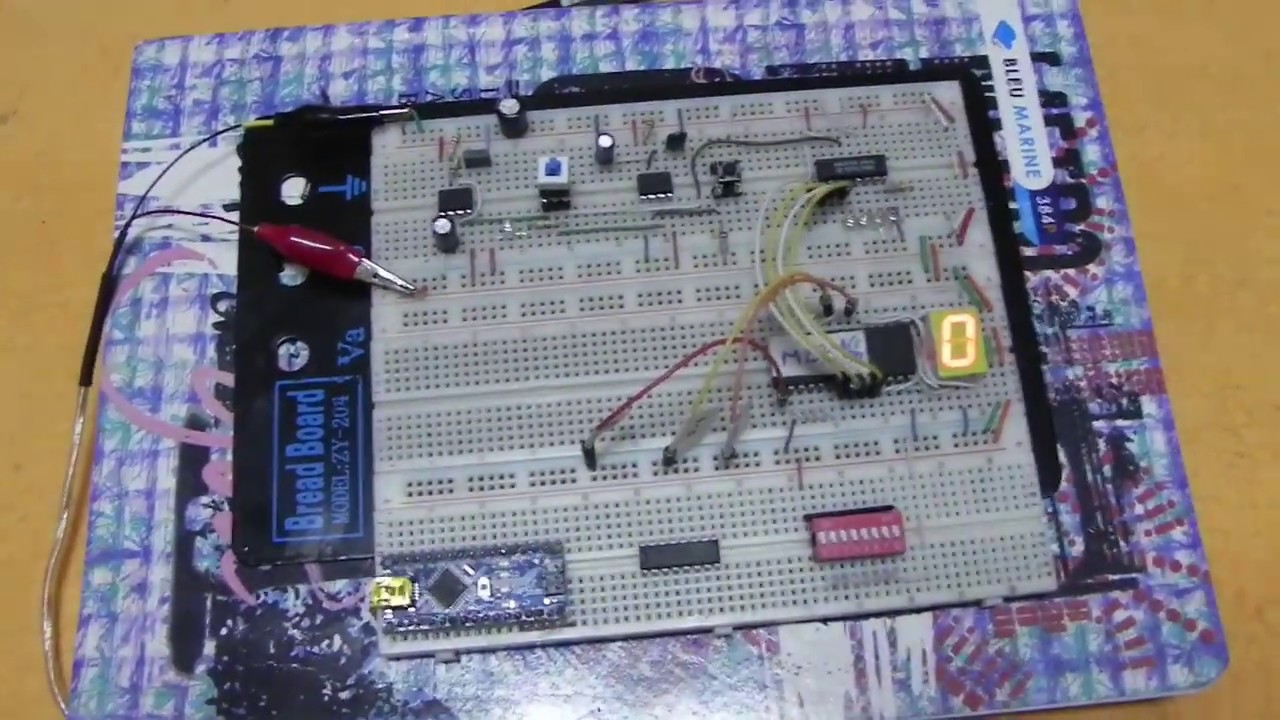 8Bit BreadBoard Computer without UC (Part - 1) - YouTube