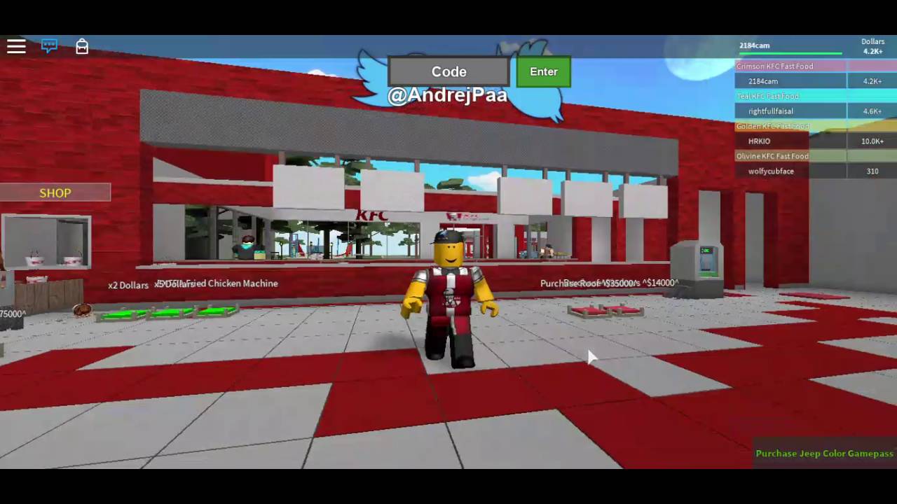 ROBLOX 9 KFC Tycoon - YouTube