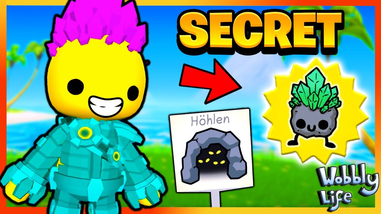 WOBBLY LIFE ARTEFAKTE - HÖHLEN! GEMMY PET SECRET FREIGESCHALTET! Wobbly ...