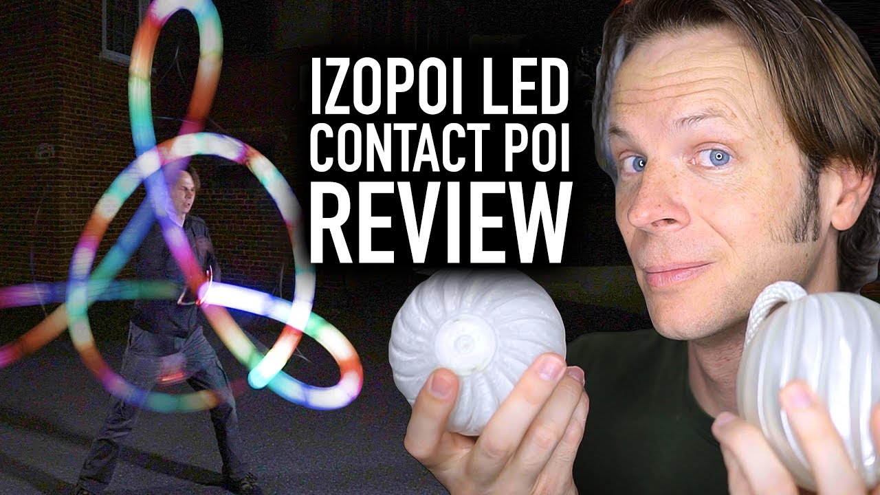 LED Contact Poi Review: Izopoi from Neopoi - YouTube