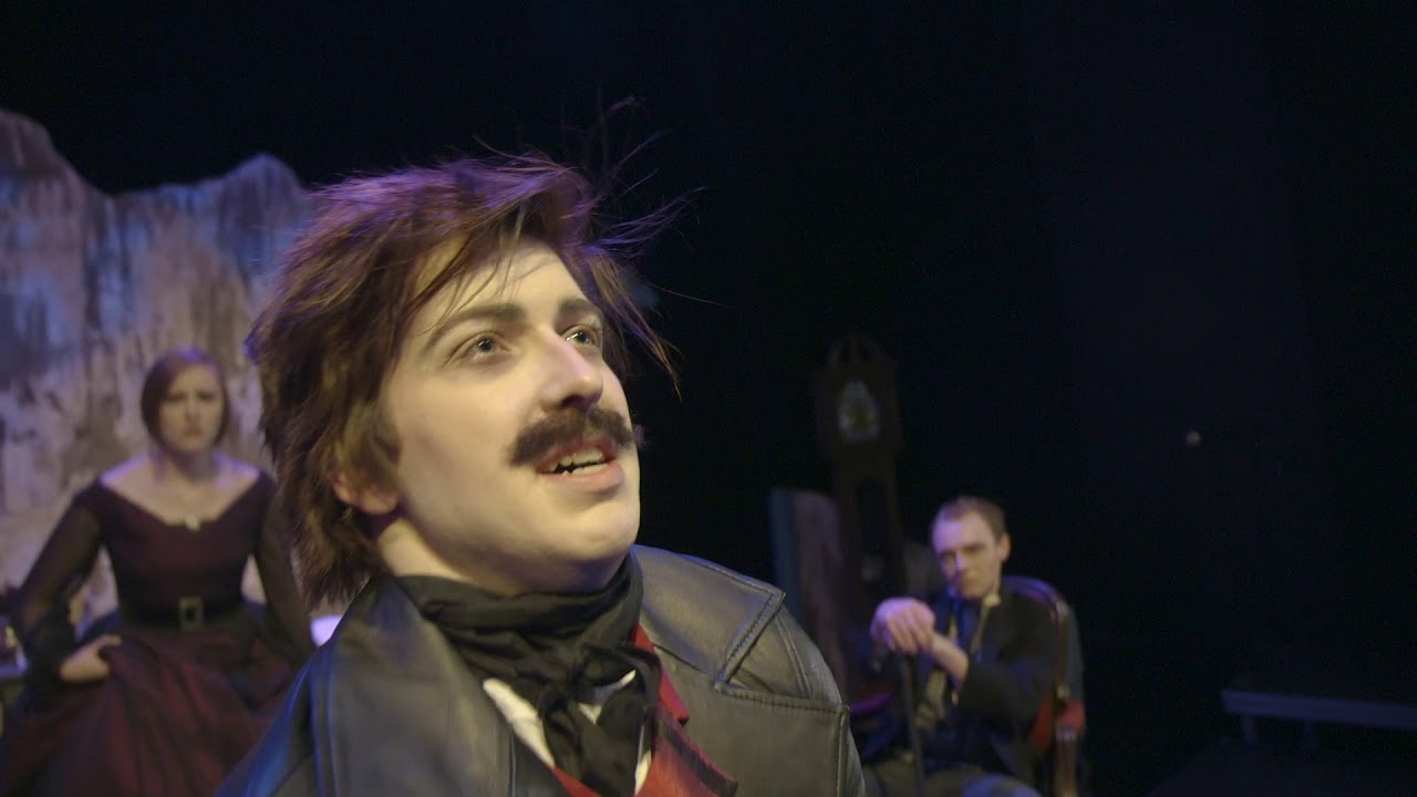 World Premiere of theatre production House of Edgar Allan Poe - YouTube
