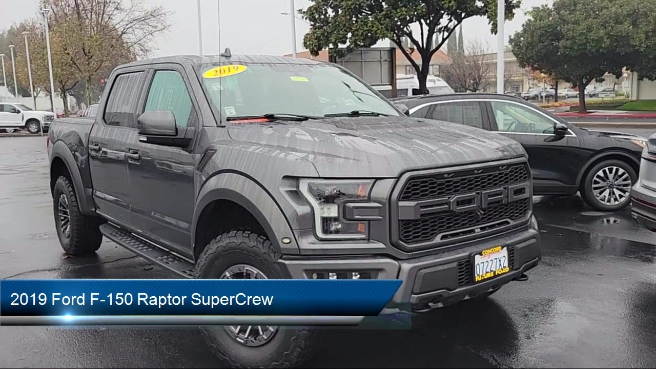 2019 Ford F-150 Raptor SuperCrew Concord San Jose Fremont Hercules ...