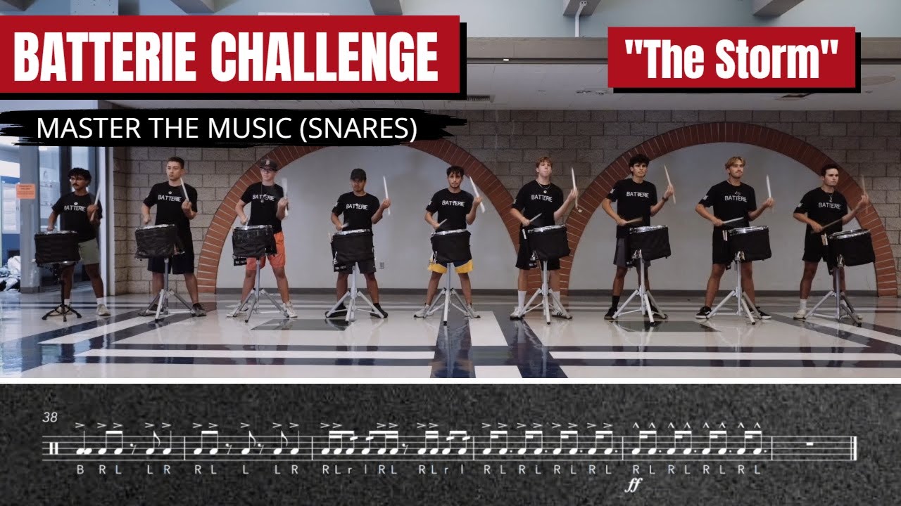 Master the New Batterie Music | Snare Drums | The Storm - YouTube