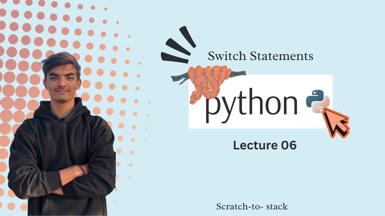 Python-06 | Python Switch Statements (match-case & Alternatives) - YouTube