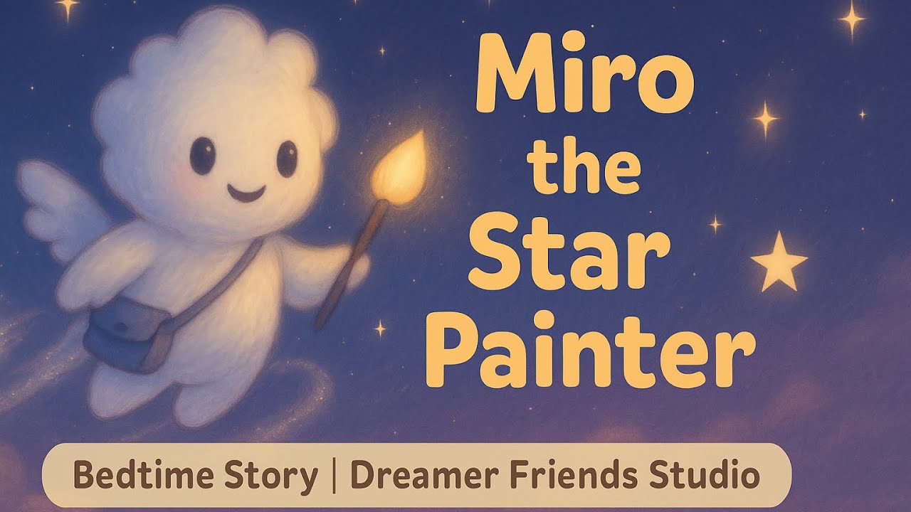 Miro the Star Painter | Gentle Bedtime Story for Children - YouTube