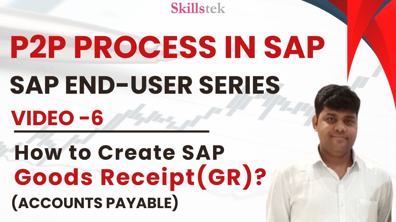 P2P in SAP. End-User Series. VIDEO-6 - How to create Goods Receipt in ...