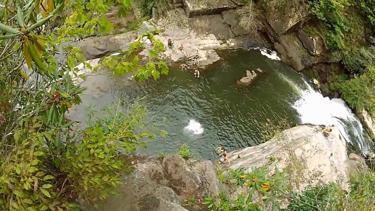 Appalachian Cliff Jumping (GoPro HD Hero 2) - YouTube