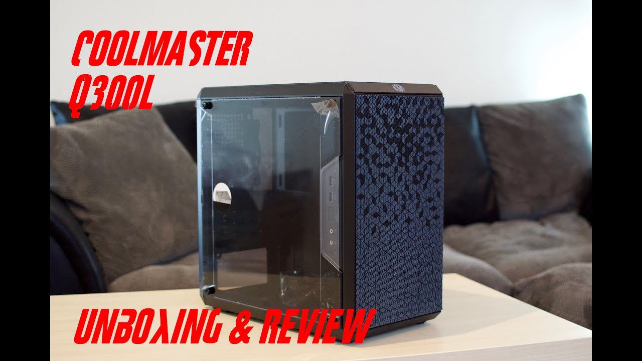 Coolmaster Q300L Unboxing & Review - YouTube