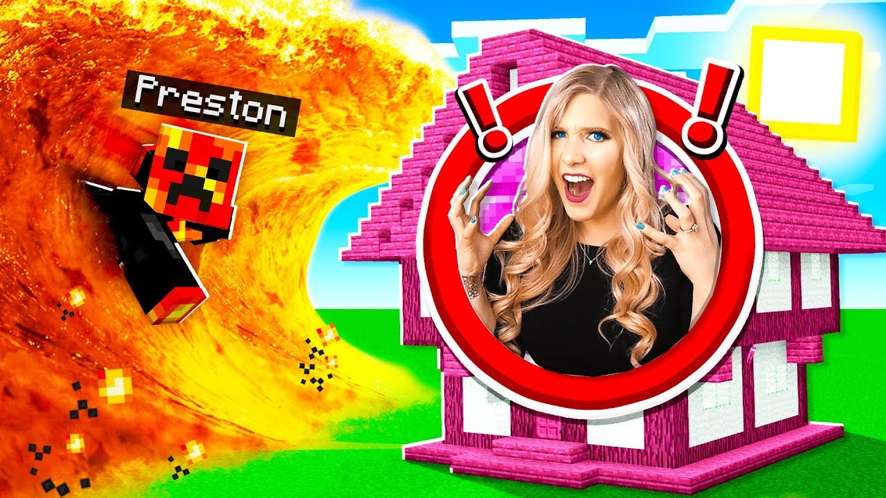 7 Ways to Prank a GIRL Minecraft HOUSE! - Challenge - YouTube