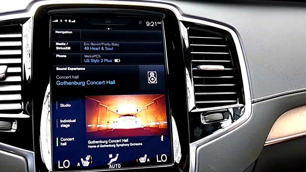 2017 Volvo XC90 Inscription iPad Touchscreen - YouTube