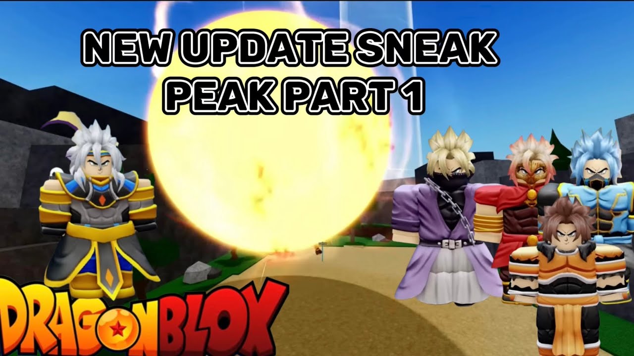 Dragon blox new update sneak peak part 1 - YouTube