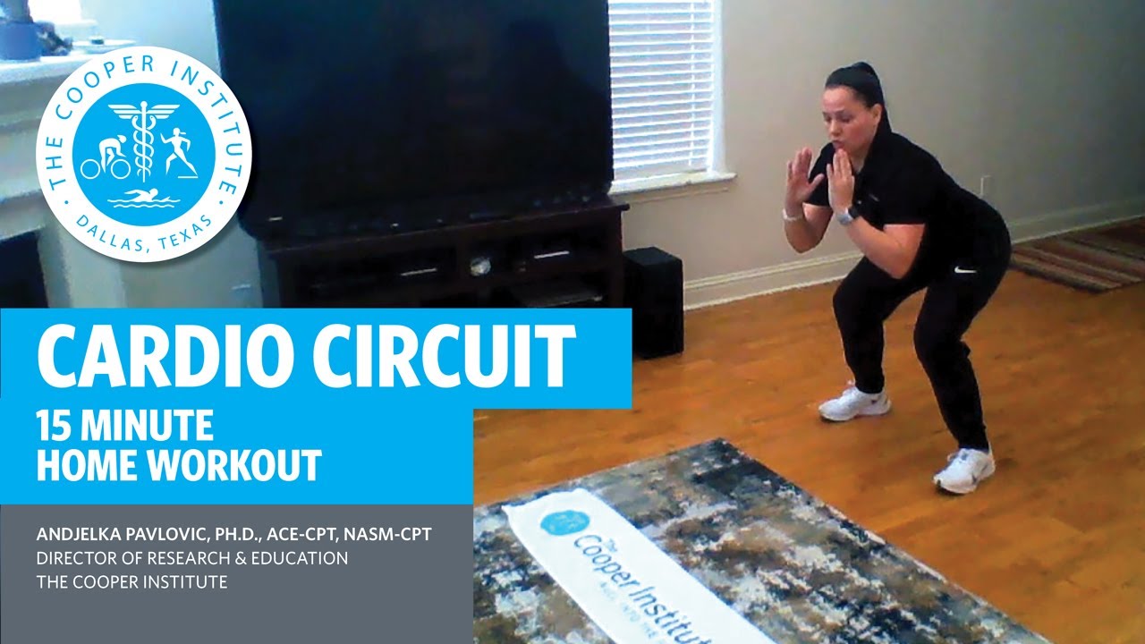 15-minute No Equipment Cardio and Strength Workout - YouTube