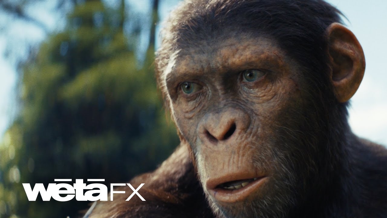 The Visual Effects of Kingdom of the Planet of the Apes | Wētā FX - YouTube
