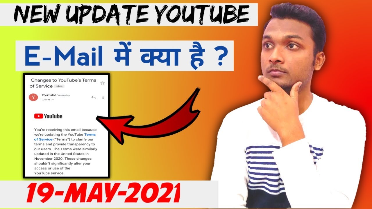 Changes to YouTube's Terms of Service | YouTube New Update | 19-May ...