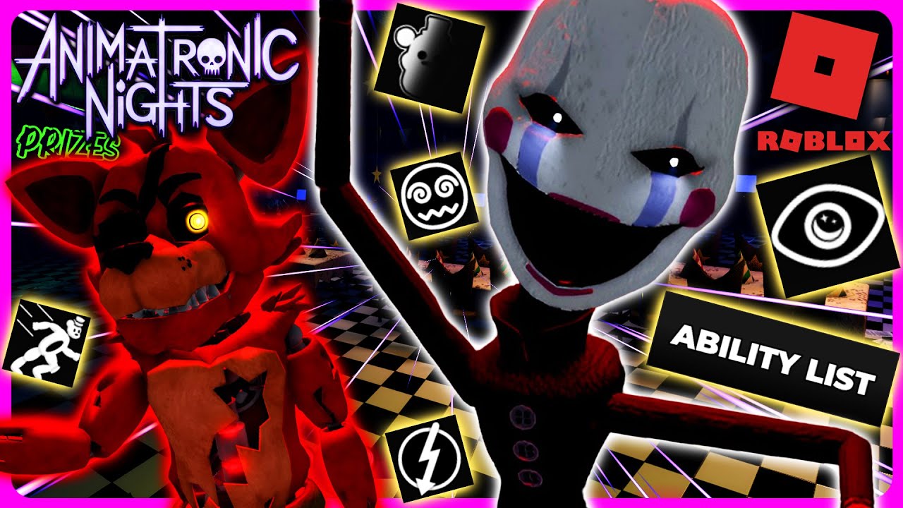 Roblox FNAF | Animatronic Nights | New Abilities Make Everyone ...