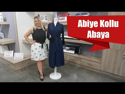 Abiye Kollu Abaya Dikimi