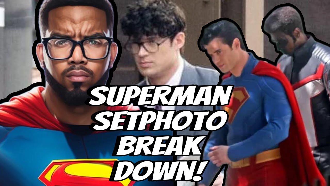 Superman Controversy! Set photo breakdown and thoughts - YouTube