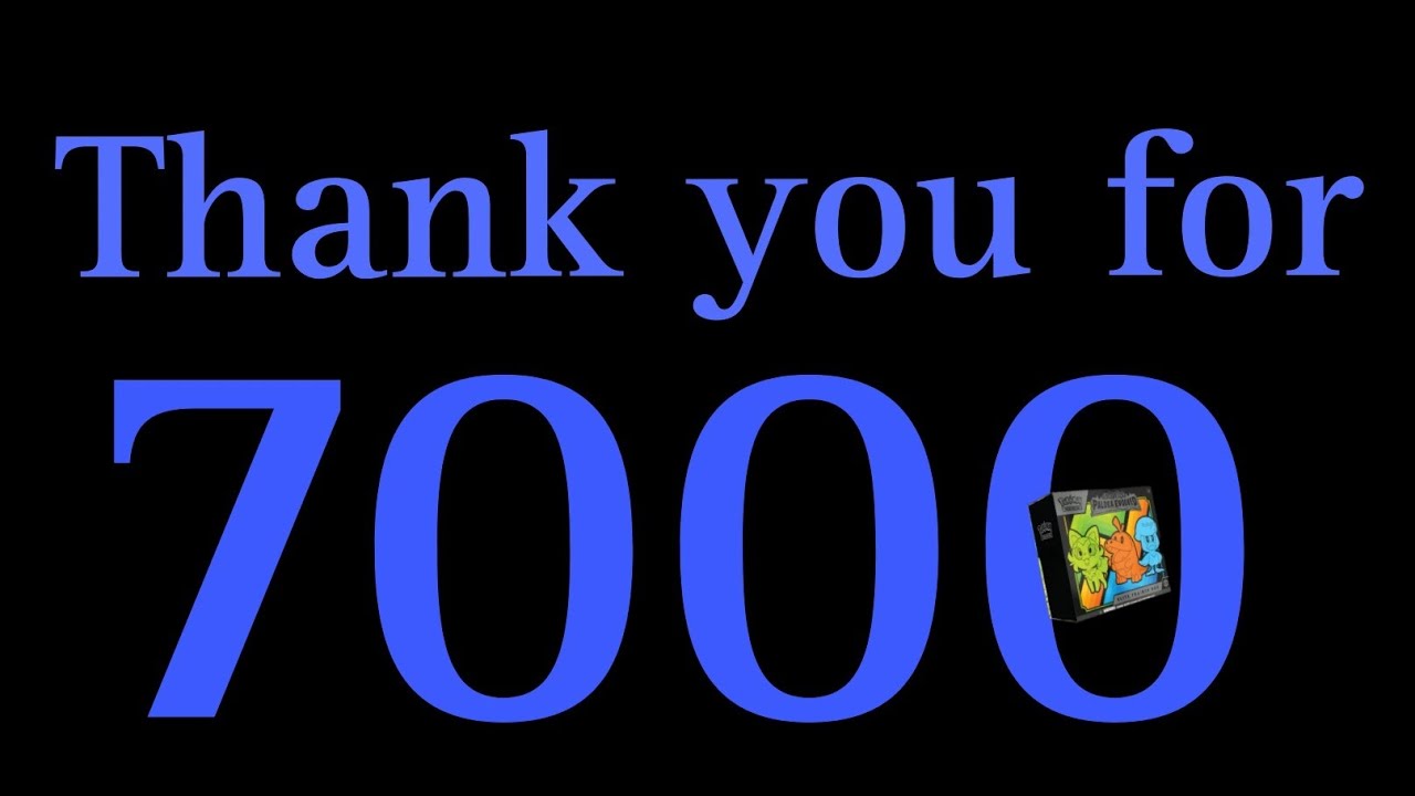 WE HIT 7000 SUBSCRIBERS!! - YouTube
