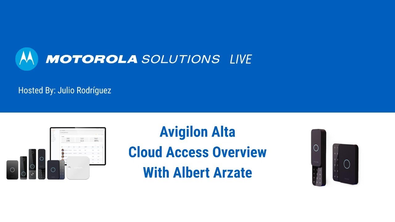MSI Live - Alta Cloud Access Control Overview with Albert Arzate - YouTube