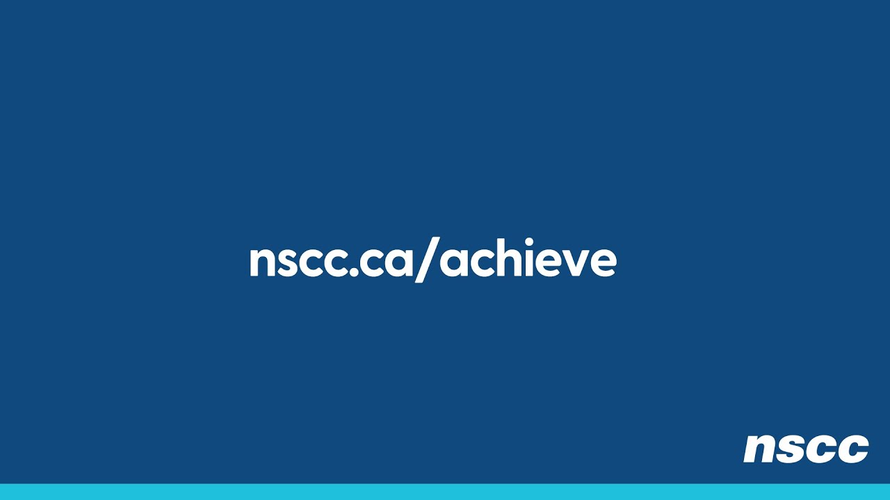 NSCC Achieve Program - YouTube