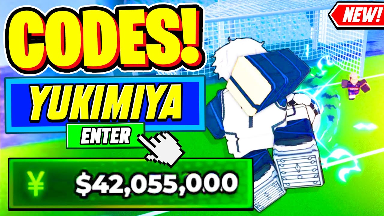 ⚠️New⚠️ ALL WORKING YUKIMIYA UPDATE CODES For Blue Lock Rivals - Roblox ...