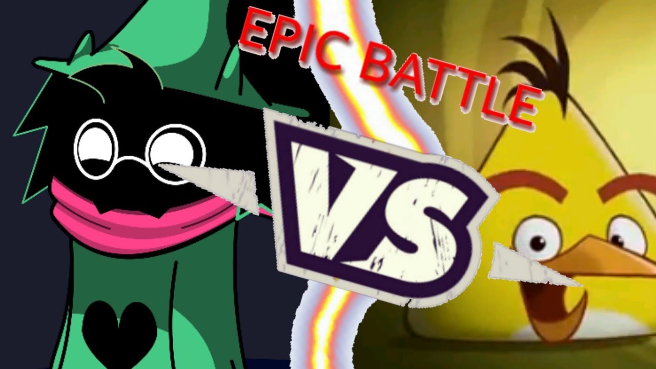 Ralsei vs Chuck Rematch! (Angry Birds vs Deltarune) Epic Battle Season ...
