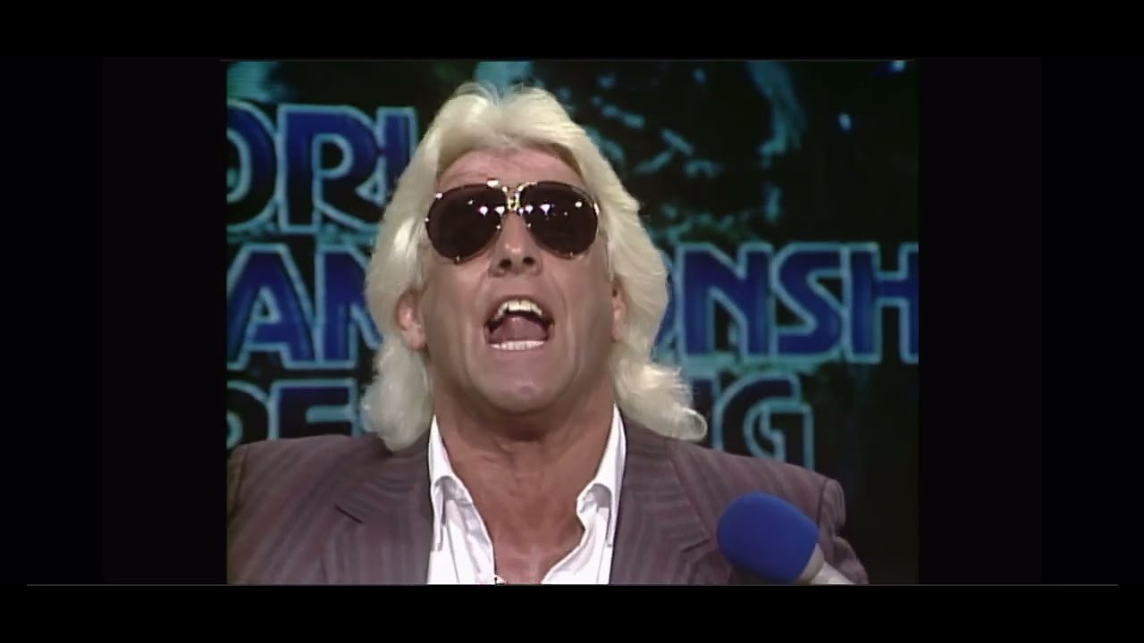 World Heavyweight Champion 'Nature Boy' Ric Flair on World Championship ...