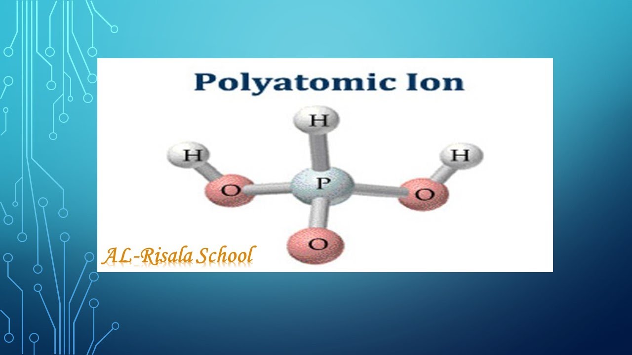 polyatomic ions Grade nine Chemistry Af-somali - YouTube