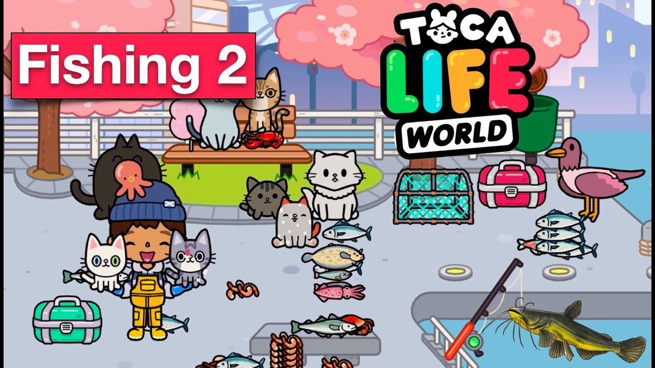 Fish for cats 😁! Another option is to feed the homeless 😘 | game Toca ...