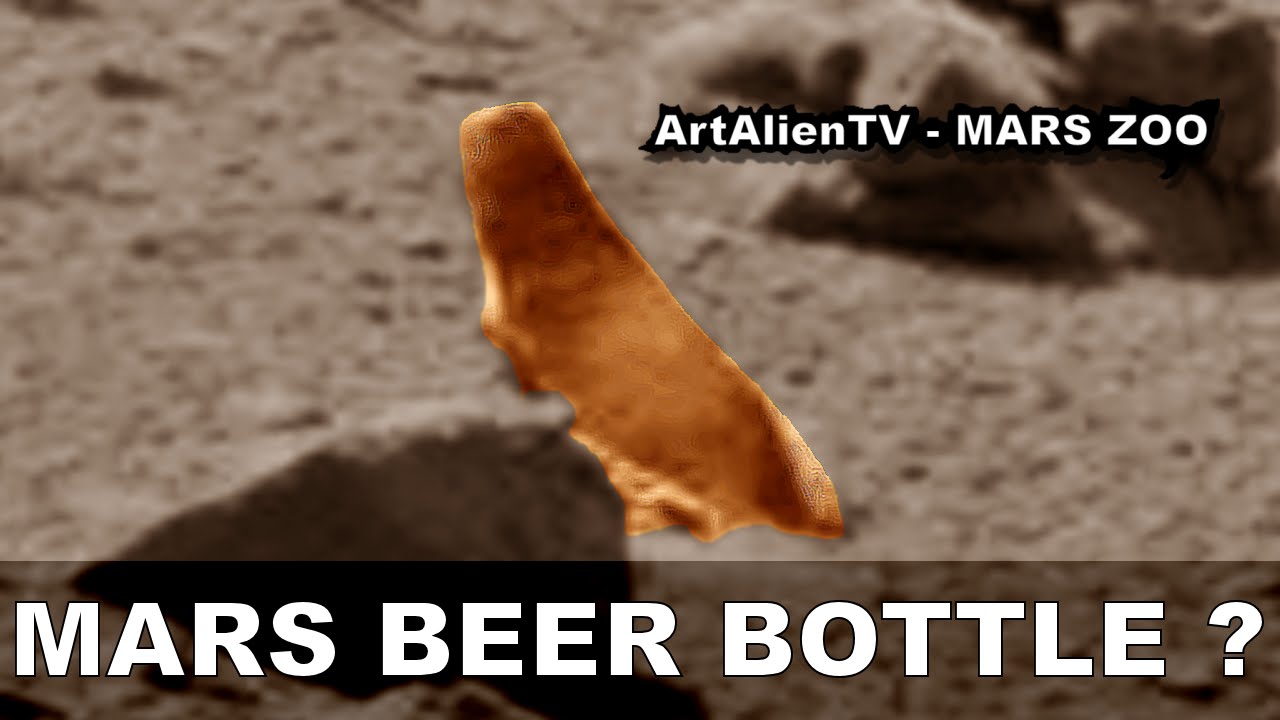 MARS BOTTLE ? Or Jug Missed by Curiosity Rover - ArtAlienTV - YouTube
