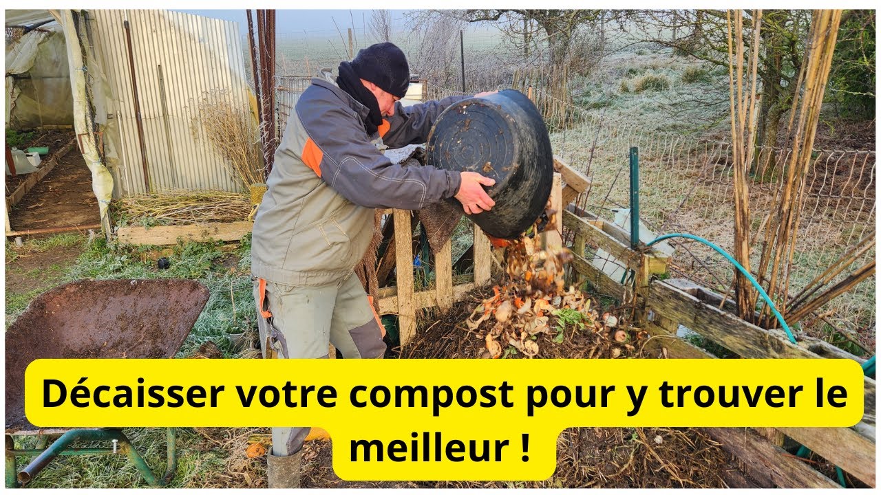 Décaisser le meilleur de votre compost pour y trouver un terreau ...