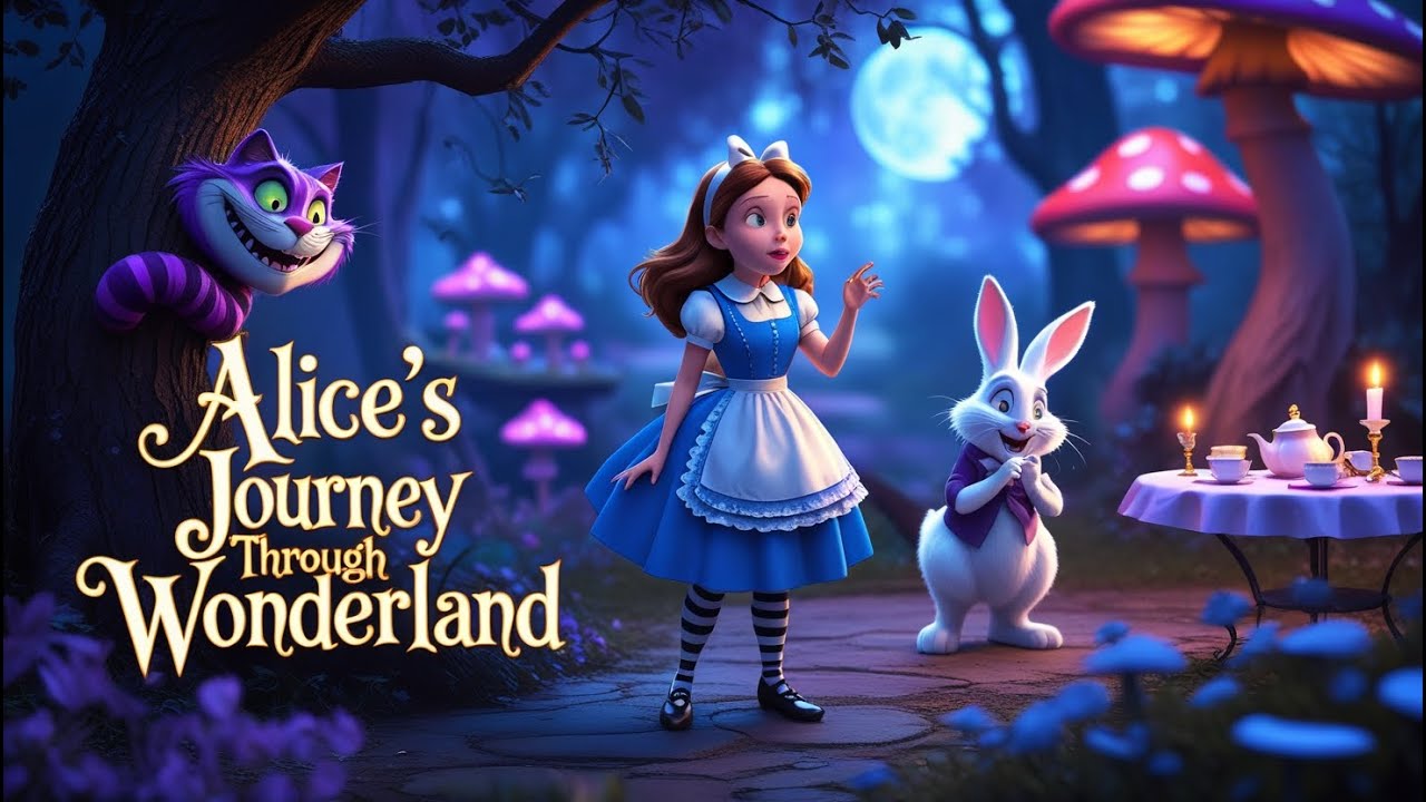 Alice’s Journey Through Wonderland | A Magical Bedtime Story for Kids ...