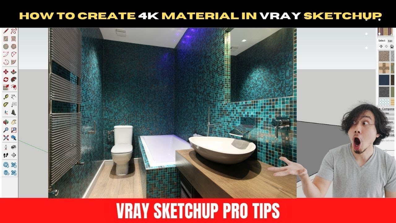 Vray Sketchup tutorial / vray sketchup 2024 - YouTube