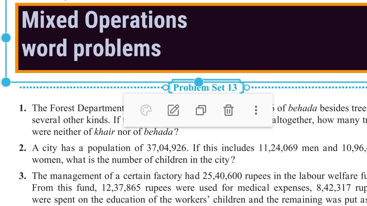 5 std-math-29july-mixed word Problem Set 13 , पाचवी गणित , मराठी, हिंदी ...