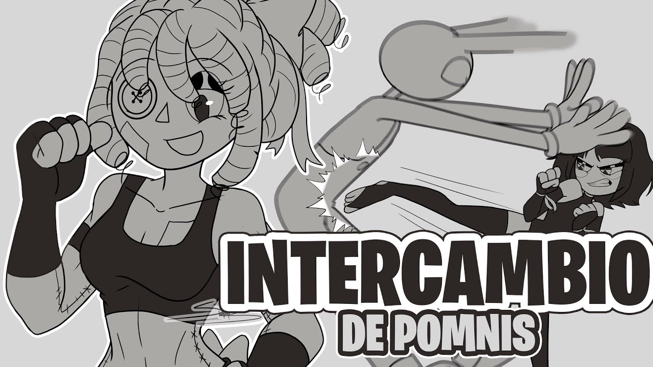 INTERCAMBIO DE POMNIS - The Amazing Digital Fight Club Comic - YouTube