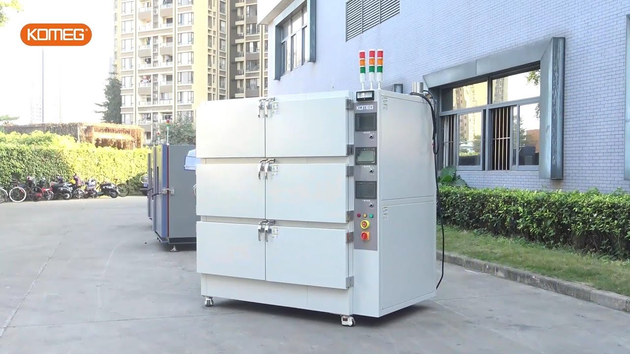 KOMEG 3in1 High and Low Temperature Test Chamber - YouTube