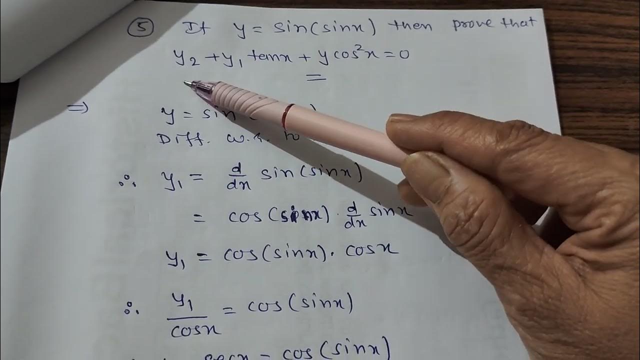 Lecture 12 Differentiation and its Application Unit 2 (Diploma sem 2) Ex.20 - YouTube
