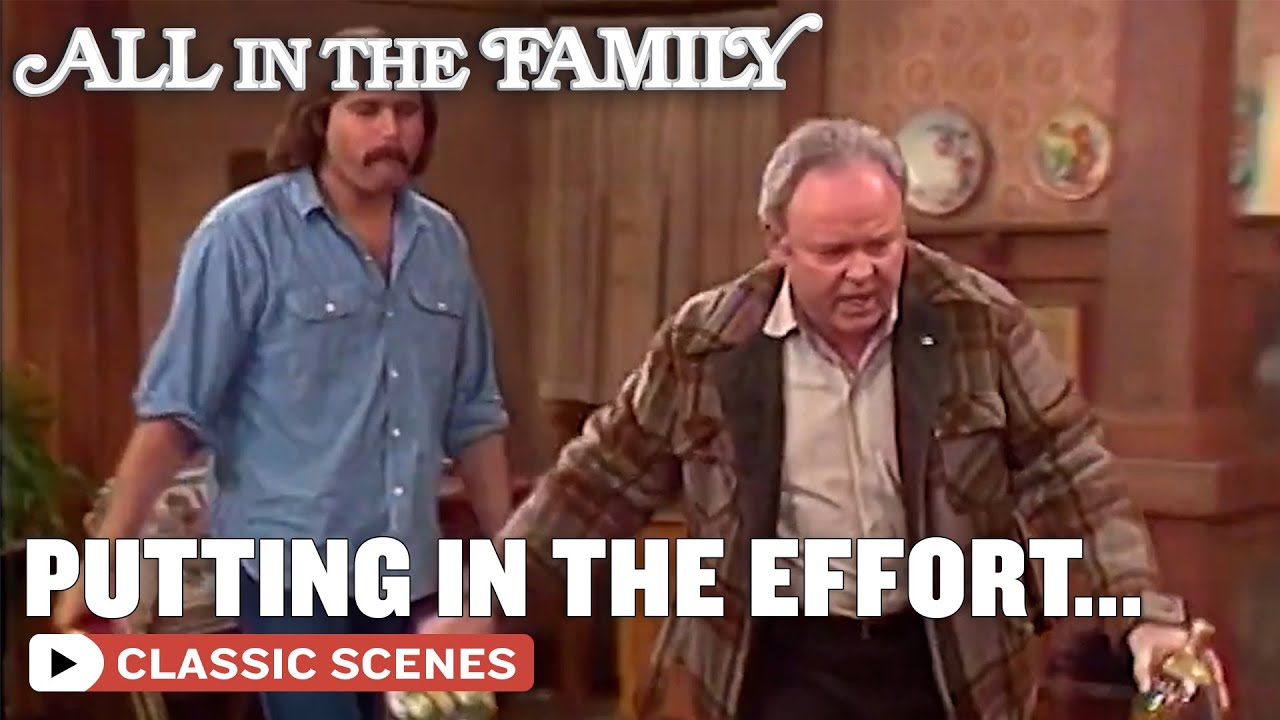 Archie Prepares For His Dinner Guests | All In The Family - YouTube