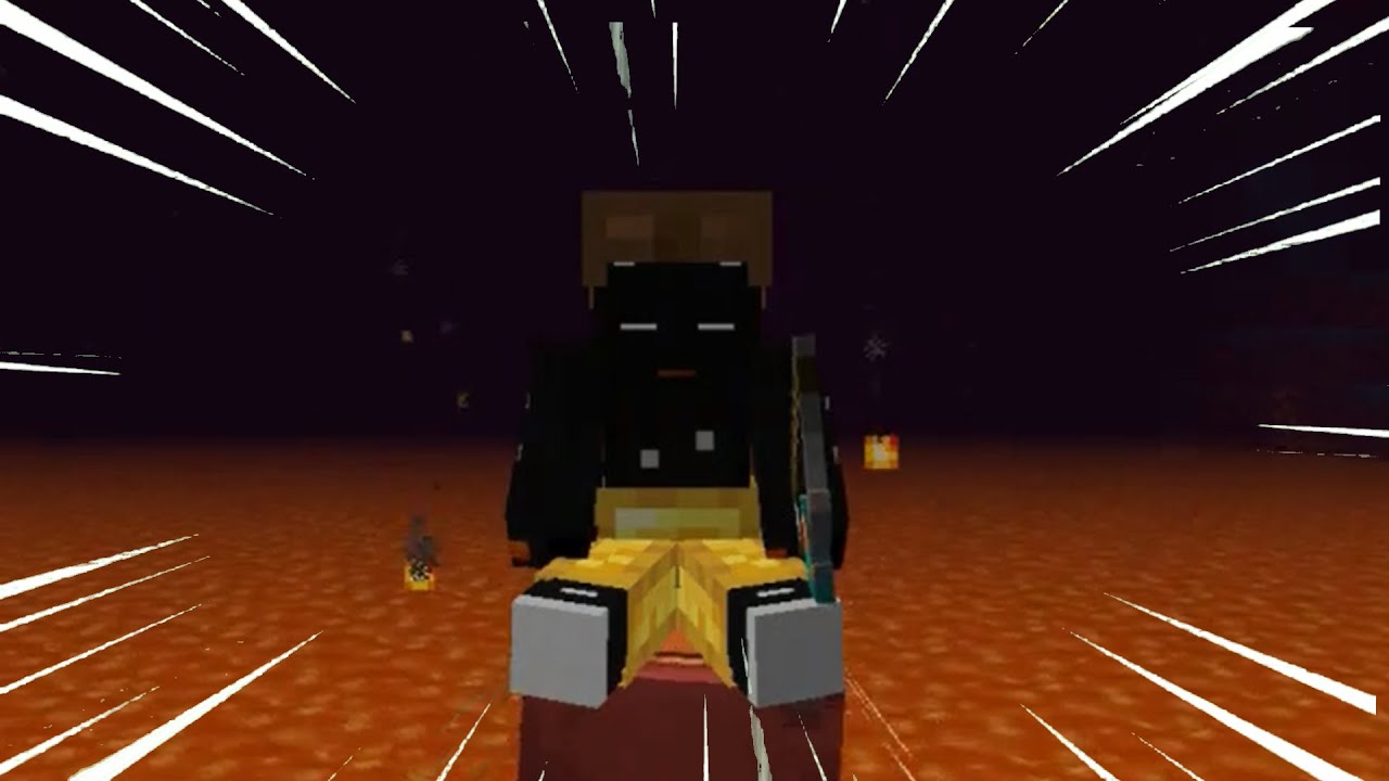 using striders to walk on lava - YouTube