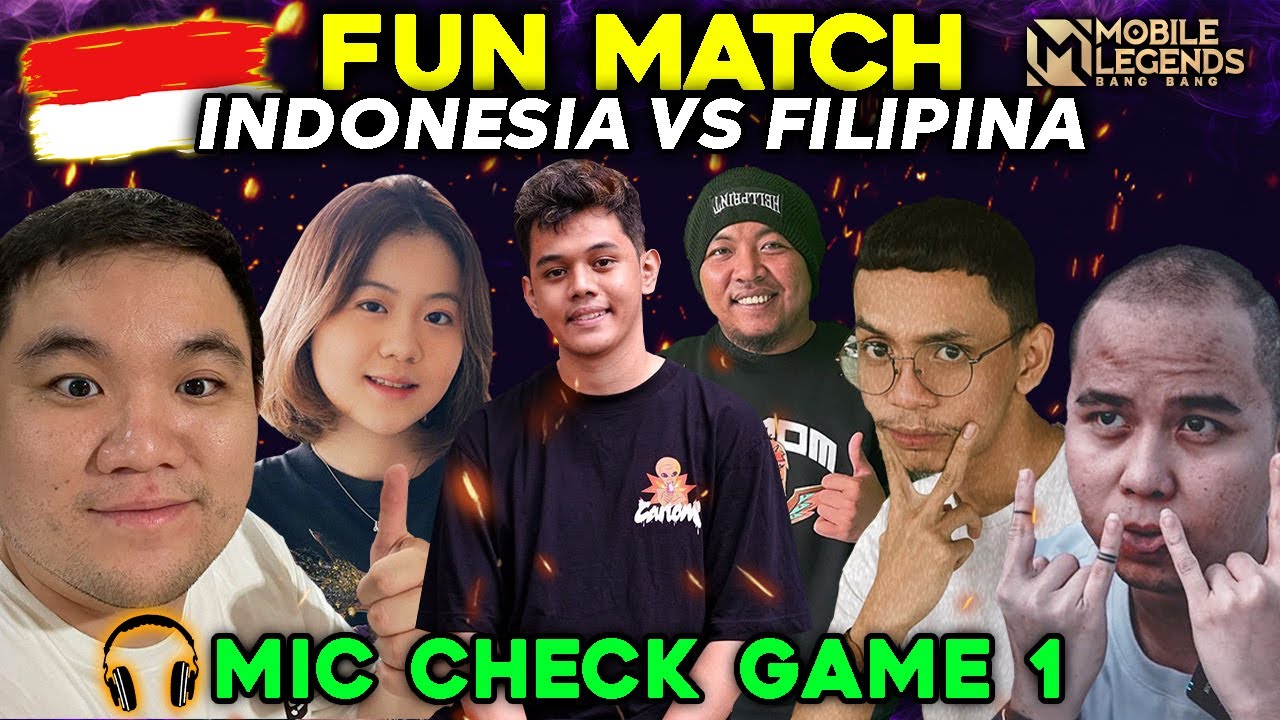 FUNMATCH KOL ID vs KOL PH MATCH 1!! - Mobile Legends Indonesia - YouTube