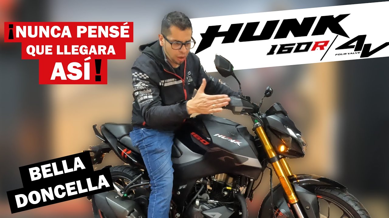 Hero Hunk 160R 4V | Review y Análisis Completo - YouTube