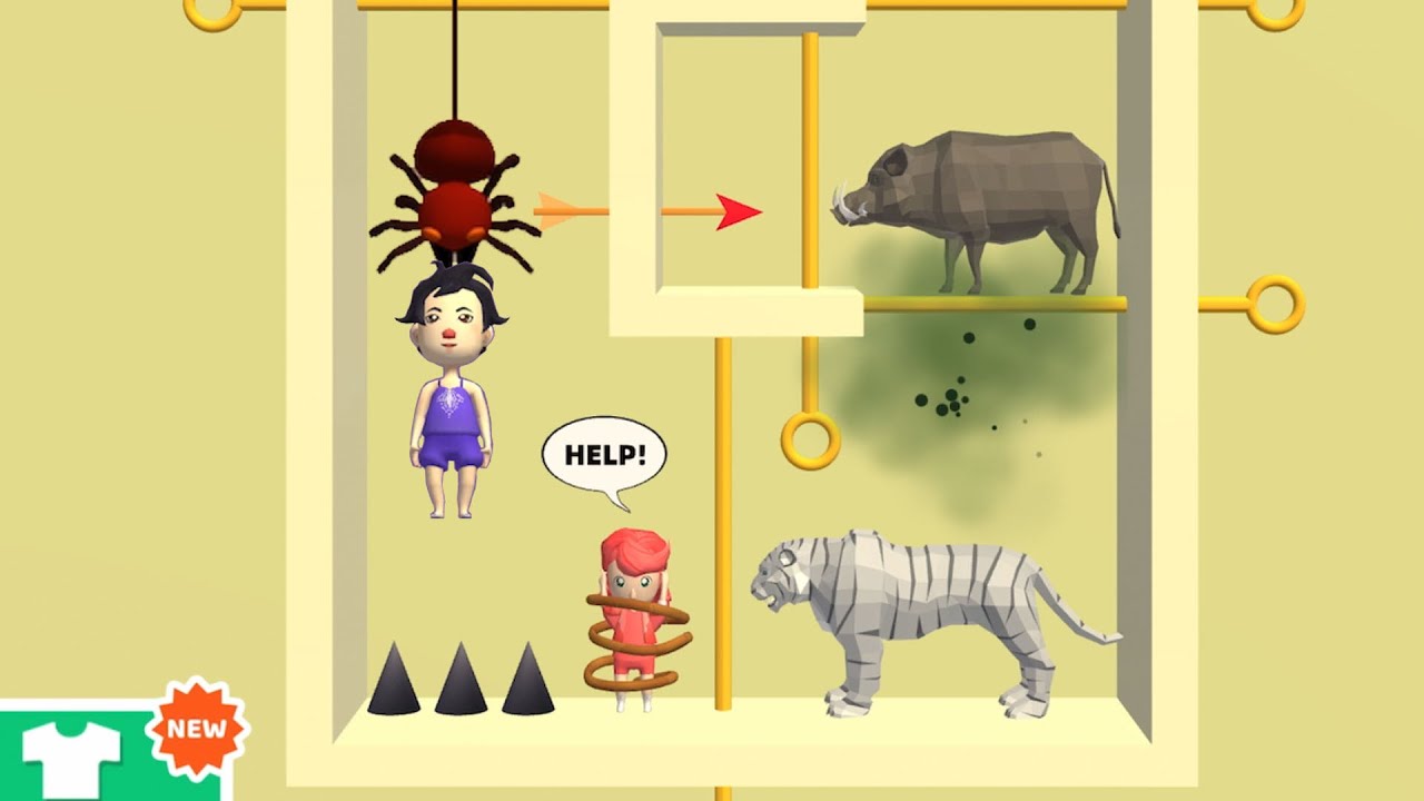 Pin Rescue - Pull the pin game All New Levels Gameplay ( Levels 775 ...