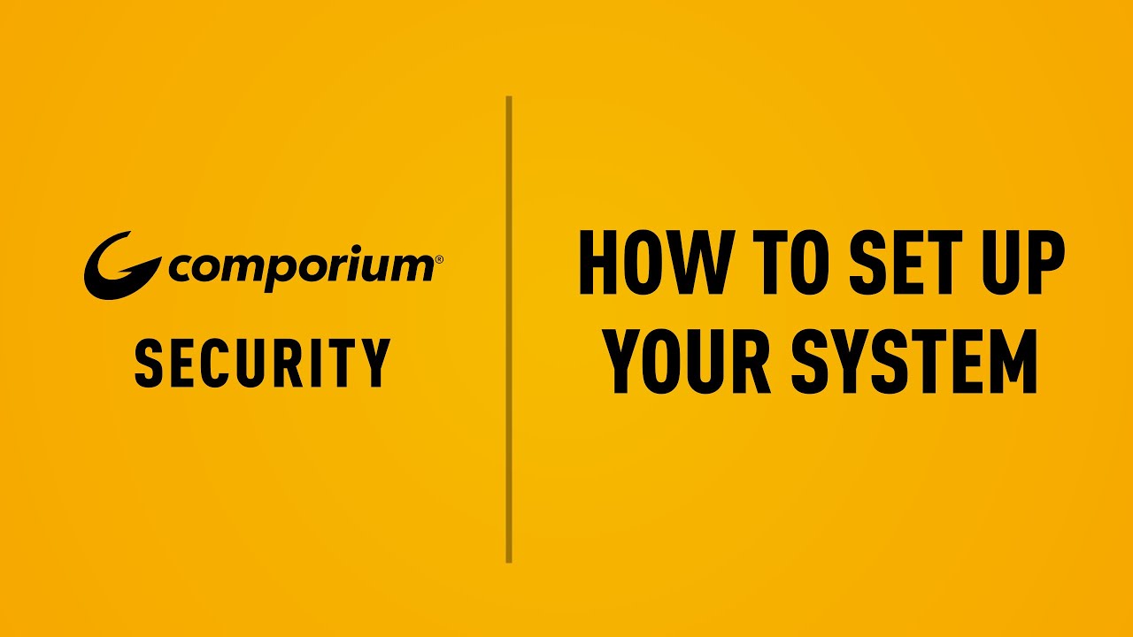 Security - How to Set Up Your System - YouTube