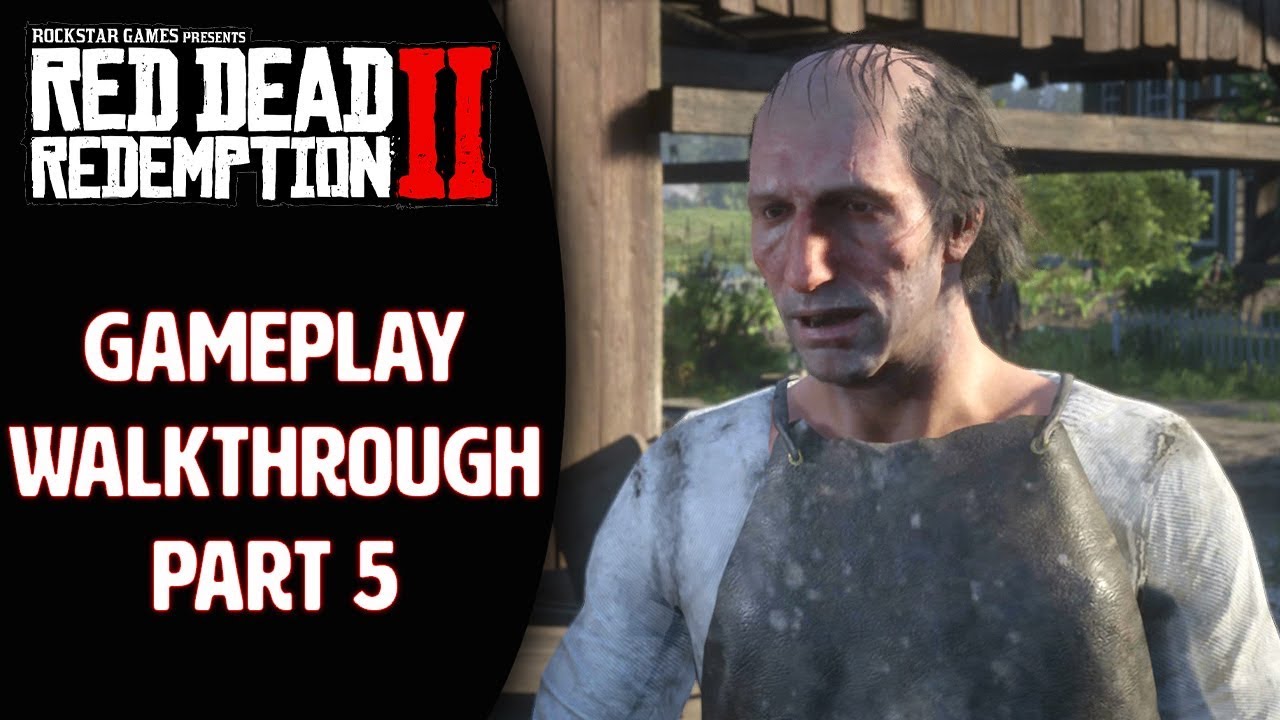 RED DEAD REDEMPTION 2 Gameplay Walkthrough Part 5 - THE FENCE (RDR2 PS4 ...